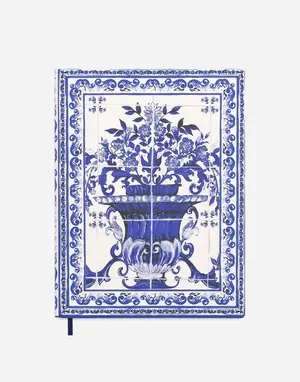 Dolce & Gabbana Large Ruled Notebook Textile Cover - Multicolor