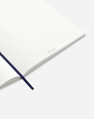 Dolce & Gabbana Large Ruled Notebook Textile Cover