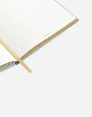 Dolce & Gabbana Medium Ruled Notebook Leather Cover
