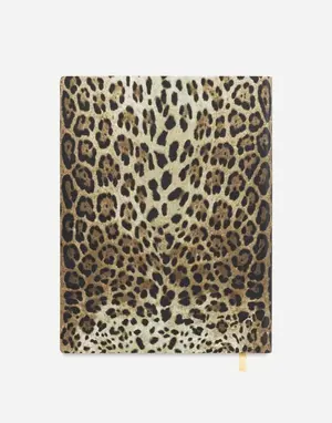 Dolce & Gabbana Large Blank Notebook Leather Cover