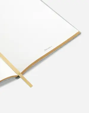 Dolce & Gabbana Large Blank Notebook Leather Cover