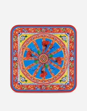 Dolce & Gabbana Wooden Tray Medium - Multicolor