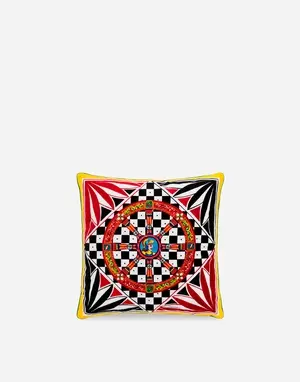 Dolce & Gabbana Velvet Cushion Small - Multicolor