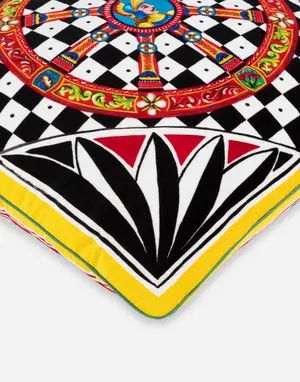 Dolce & Gabbana Velvet Cushion Small - Multicolor