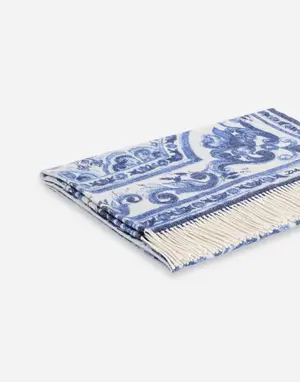 Dolce & Gabbana Cashmere Jacquard Blanket