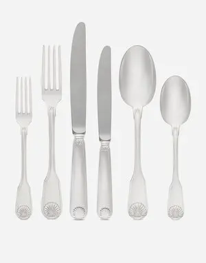 Dolce & Gabbana 6-piece German Silver Flatware Set - Multicolor