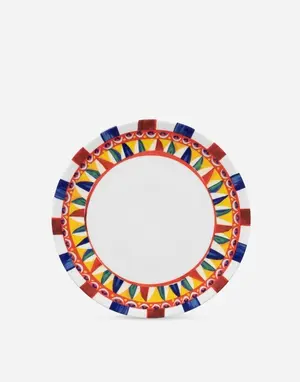 Dolce & Gabbana Set 2 Porcelain Dinner Plates