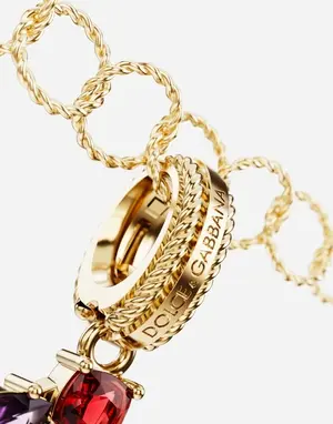 Dolce & Gabbana 18-carat Charm With Gemstones