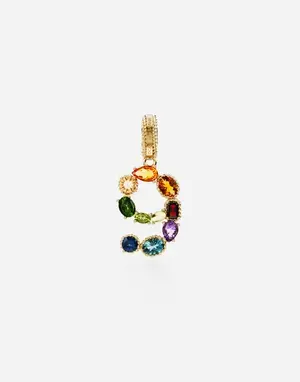 Dolce & Gabbana 18kt Number 9 Pendant - Yellow Gold