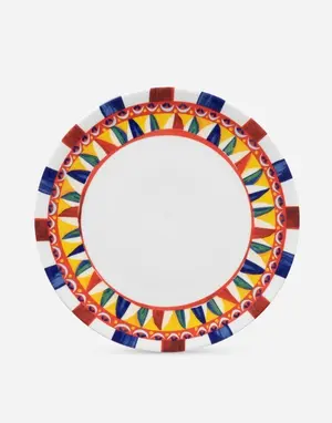 Dolce & Gabbana Porcelain Charger Plate - Multicolor