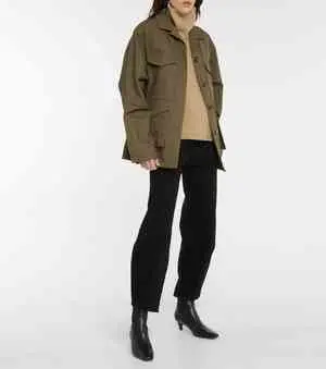 TOTEME 50 Leather Ankle Boots