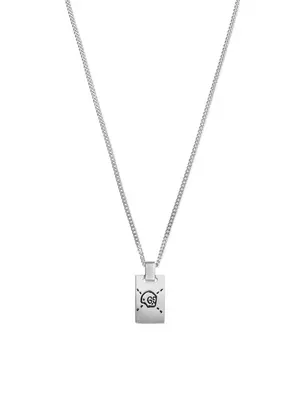 Gucci Ghost Sterling Necklace - Silver