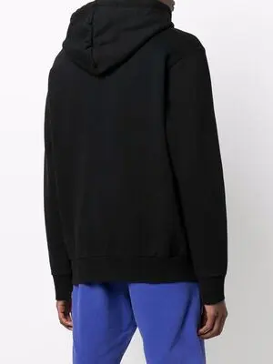 Palm Angels Las Vegas Sprayed-logo Hoodie - Black