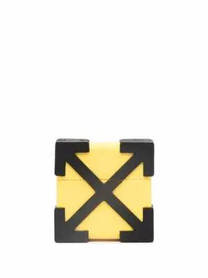 Off-White Arrow Airpods Case - Yellow