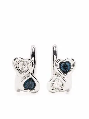JIWINAIA Heart Charm Earrings