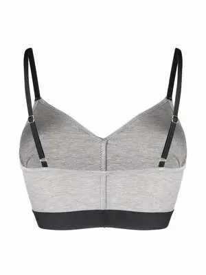 TOM FORD Stretch-modal Crop Top - Grey