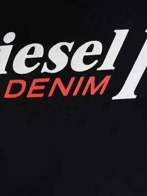 DIESEL® Logo-print Open-back One-piece