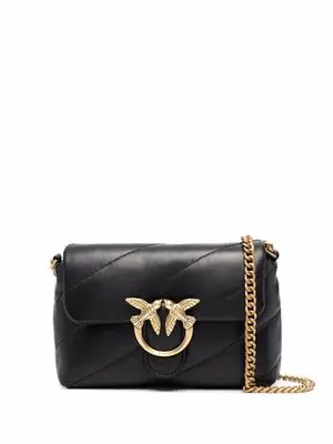 Pinko Classic Love Quilted Shoulder Bag