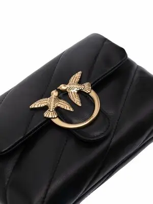 Pinko Classic Love Quilted Shoulder Bag