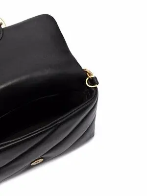 Pinko Classic Love Quilted Shoulder Bag