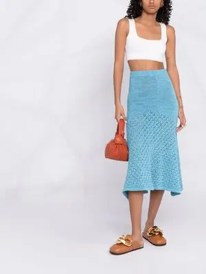 MANURI Miss Jane Cropped Top - White