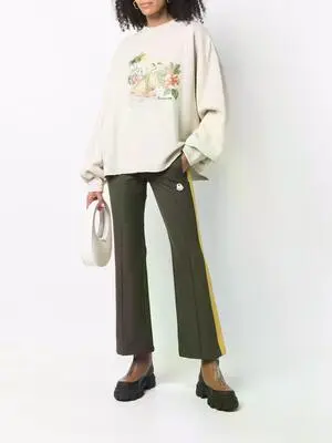 Palm Angels X Moncler Tropical-print Sweatshirt