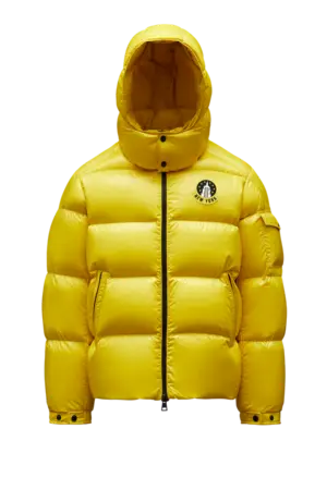 Moncler Men Moncler Aspin Los Angeles Short Down Jacket - Yellow