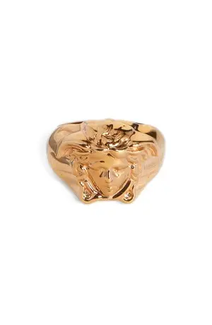 Versace Medusa Head Ring - Gold
