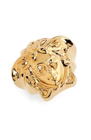 Versace Versace Medusa Head Ring Versace Gold