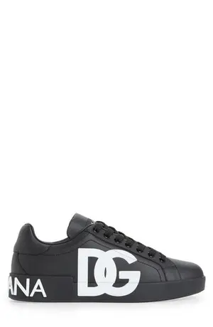 Dolce & Gabbana Portofino Leather Sneakers