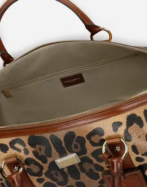 Dolce & Gabbana Leopard-print Crespo Travel Bag