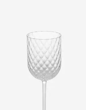 Dolce & Gabbana Hand-blown Murano Red Wine Glass