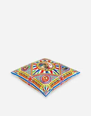 Dolce & Gabbana Duchesse Cotton Cushion Medium - Multicolor