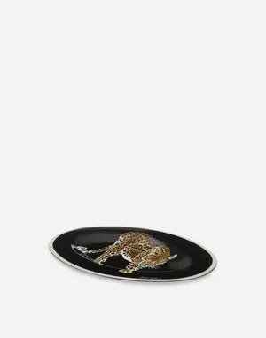 Dolce & Gabbana Wooden Tray - Multicolor