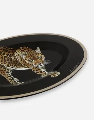 Dolce & Gabbana Wooden Tray - Multicolor