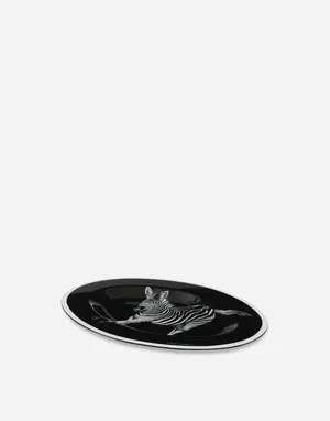 Dolce & Gabbana Wooden Tray - Multicolor