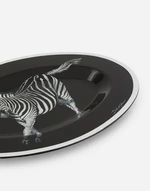 Dolce & Gabbana Wooden Tray - Multicolor