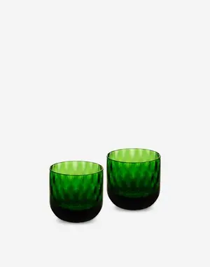 Dolce & Gabbana Set 2 Hand-blown Murano Shot Glasses - Multicolor