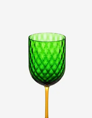 Dolce & Gabbana Hand-blown Murano Red Wine Glass