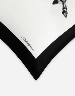 Dolce & Gabbana Canvas Cushion Small