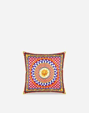 Dolce & Gabbana Duchesse Cotton Cushion Small - Multicolor