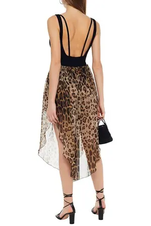 Etro Leopard-print Silk-chiffon Culottes