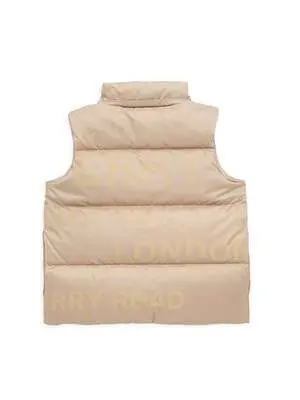 Burberry Little Girl's & Girl's Fergus Gilet Down Vest
