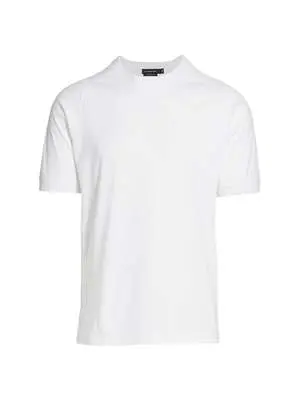 Zegna Cotton Crewneck T-shirt - White