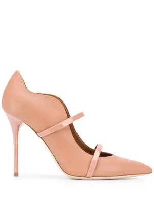 MALONE SOULIERS 100mm Maureen Pumps - Pink