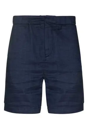 Frescobol Carioca Felipe Drawstring Shorts - Blue