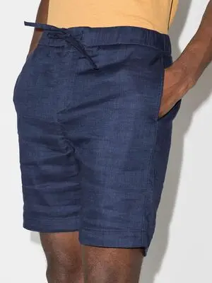 Frescobol Carioca Felipe Drawstring Shorts - Blue