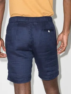 Frescobol Carioca Felipe Drawstring Shorts - Blue