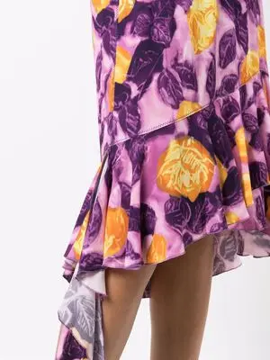 Marni Graphic-print Midi Skirt