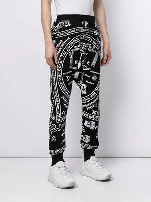 KTZ Drop-crotch Track Pants